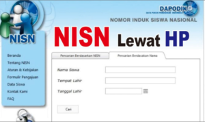Pentingnya Nomor Induk Siswa Nasional (NISN) Wajib Tahu